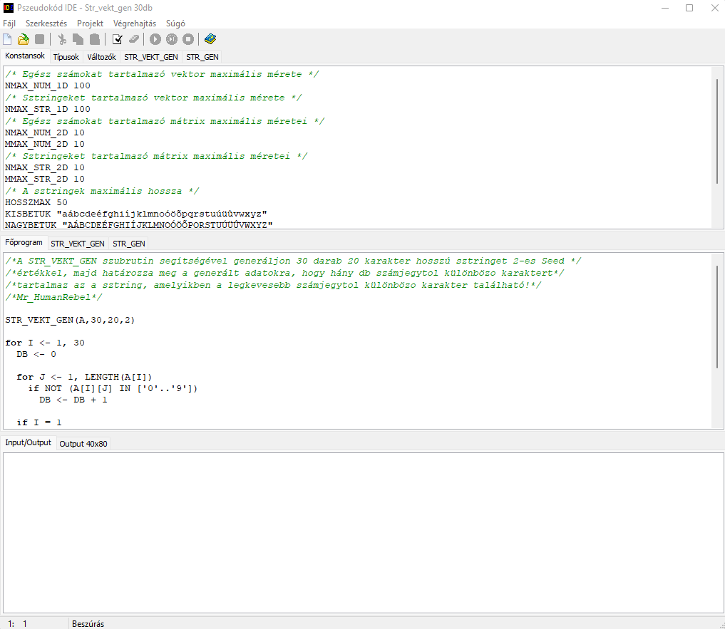 Pszeudokod | sze_algo_pszeudokod